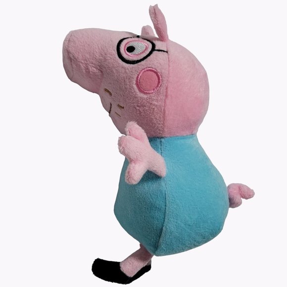 Peppa Pig | Toys | Nick Jr Peppa Pig Daddy Inch Plush Blue Shirt ...